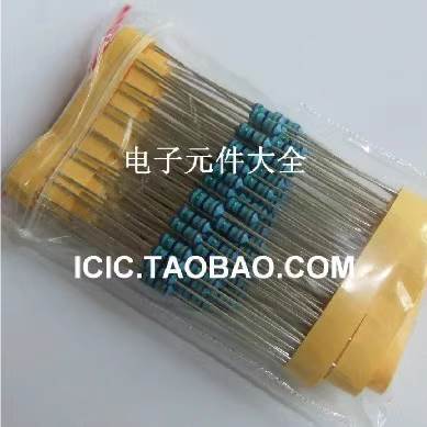 1% 1W 金属膜电阻 4.3K 4300欧 电阻 铜脚 1% 8.45元有100只