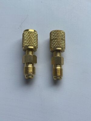 R410A空调制冷铜转换接头 AD87 AD78 1/4SAE 5/16SAE
