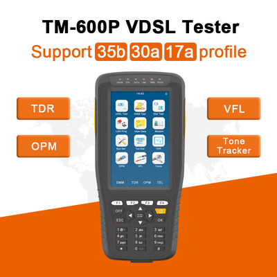 TM600P VDSL Tester-Support 35b 30a 17a profile-全功能
