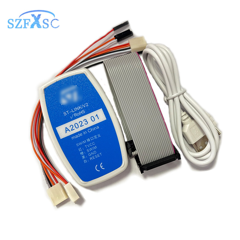 ST-LINK V2 stlink STM8 STM32下载器仿真开发板烧写编程烧录调试