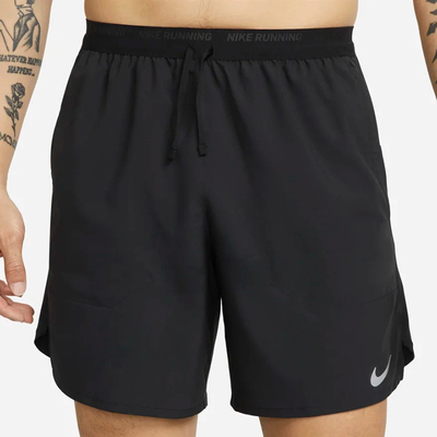 Nike耐克男裤梭织速干跑步短裤透气训练灰色运动五分裤DM4742-084