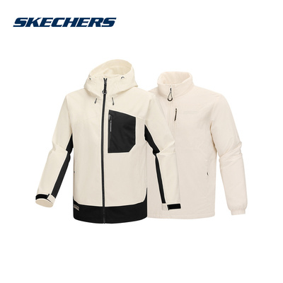 SKECHERS(斯凯奇)|（新款）2026春男梭织外套 P126M039-01B4