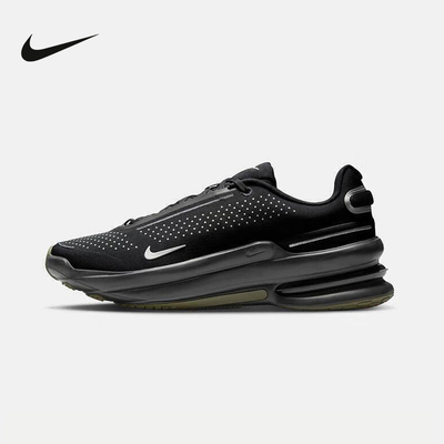 Nike耐克男鞋黑色气垫软弹厚底复古跑步鞋运动休闲鞋IM7025-001