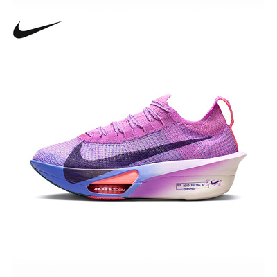 Nike耐克Alphafly 3女公路竞速跑步鞋马拉松碳板运动鞋FD8315-500