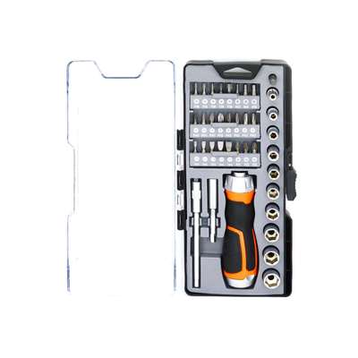 HZF-9103 多功能棘轮螺丝批组套38件套家用组套