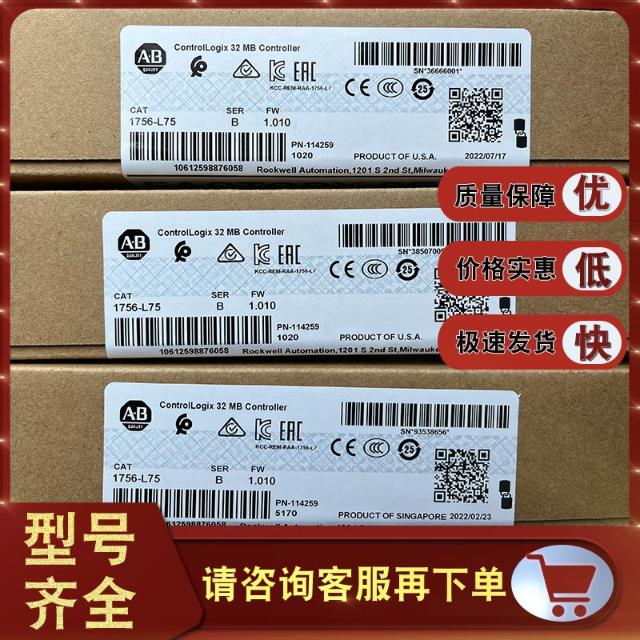 议价1756-L75 1756-IF8H 1786-RPA 罗克韦尔 AB 电磁继电器