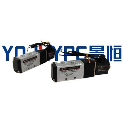 YSC韩国气动电磁阀YSVM110N-4E1出线式接线盒式AC220V DC24V