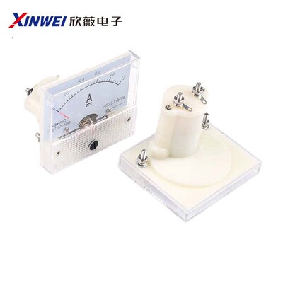 85C1型50uA-30A1A2A3A5A10A20直流100指针式500mA机械电流表头