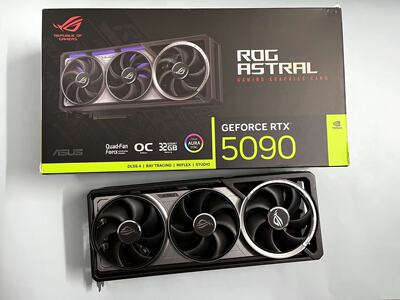 华硕ROG ASTRAL RTX5090黑夜神显卡散热器总成/摆件/手办/收藏