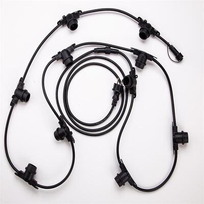 7.5米G45灯丝球泡，欧规灯丝球泡，G45灯丝灯，E12头G45灯串球泡