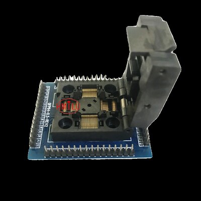 QFP-TQFP-LQFP-CQFP64pin芯片烧录座/烧写座/STM32编程转接座