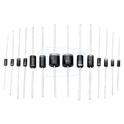 直插超快恢复整流二极管UF5402 UF5404 UF54H08 SR10100L DO-201A