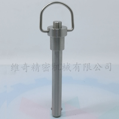。R型快卸销 拉环手柄按钮 插拔销 VCN112 外径8 珠子锁销