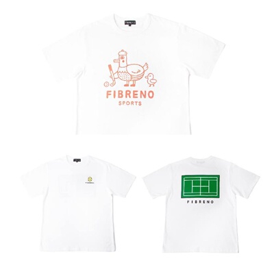 FIBRENO 经典款白色刺绣T 综合