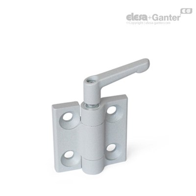 Elesa+Gantenr伊莉莎冈特 GN 437.2 铰炼 压铸锌 可锁定