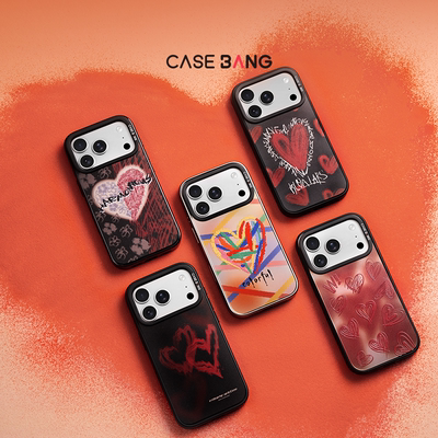 CASEBANGx爱的实验室系列适用iPhone17Promax/17Pro/Air/17e/16ProMax/15Pro可拆卸磁吸背盖苹果新款手机壳