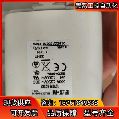 全新原装巴斯曼BUSSMANN熔断器170M6202