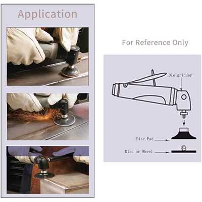 极速10 Pcs 2 Inch 80 Grit Roll Lock Flap SaOnding Disc Quick