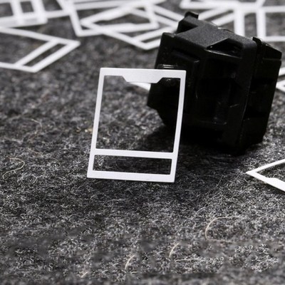 120Pacs 0.3/0.16mm Easy Installation Clear MX Switch Film fo