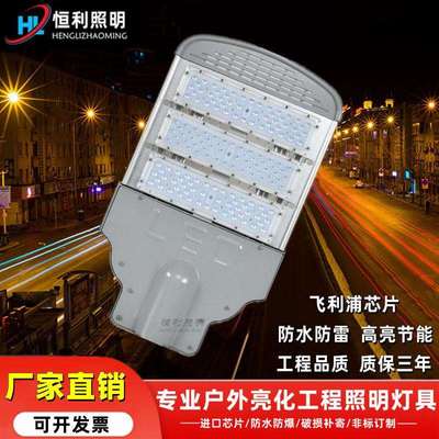 led模组路灯头 100W150W200W250W户外道路照明市政工程市电路灯头