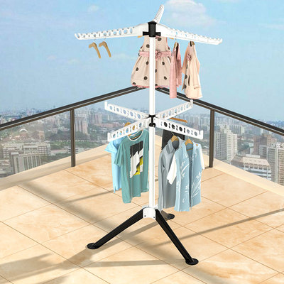 Drying rack folding laundry garment clothes dryer hanger