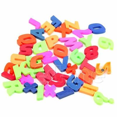magnetic - numbers letters teaching fridge magnets alphabet
