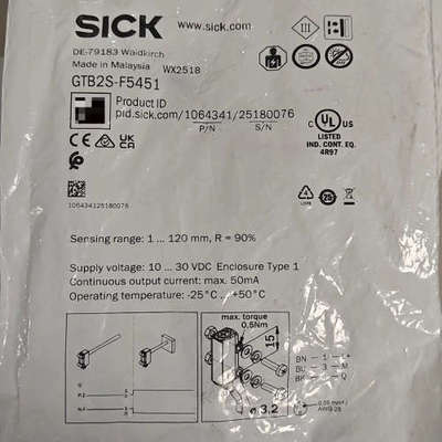 西克光电传感器GTB2S-F5451，货号 1064341，议价
