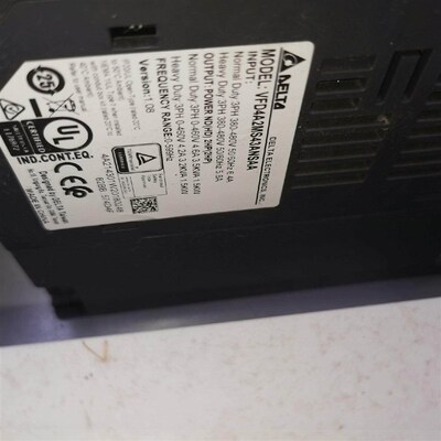 台达VFD4A2MS43ANSAA通用变频器器,成色好,功能