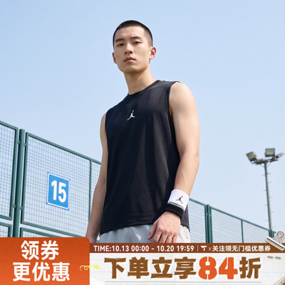 NIKE耐克男子AS M J DF SPT ESS SLVS运动休闲无袖T恤IF0890-010