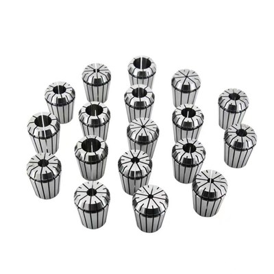 公制+英制套装筒夹ER11-15PCS弹簧夹头1mm到7mm1/8英制到1/4英制