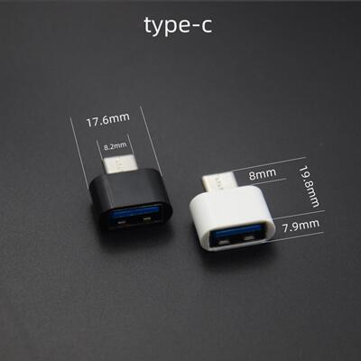 usb转typec转换器typec转USB3.0转接头OTG转换器tpc适用华为小米接口手机笔记本电脑通用连接U盘鼠标键盘苹果