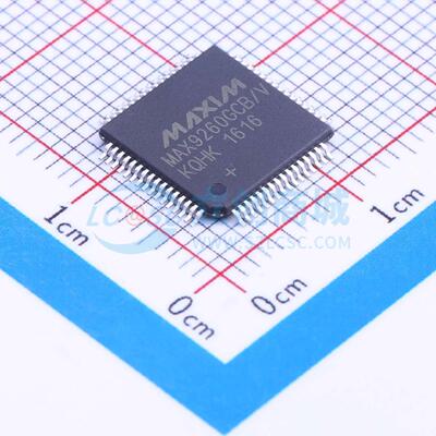 电信接口IC MAX9260GCB/V+ HTQFP-64(10x10) 原装 电子元器件配单
