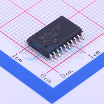 缓冲器/驱动器/收发器 SN74HCT245DWR SOIC-20-300mil 电子元器件
