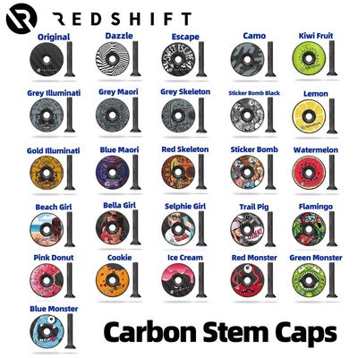 Redshift自行车把立盖 碳纤维碗组盖28.6顶盖前叉上盖 送钛螺丝