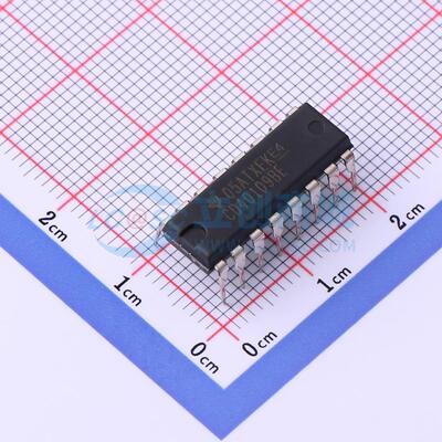 转换器/电平移位器 CD40109BE PDIP-16 原装正品 电子元器件配单