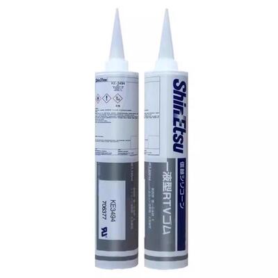 信越ke-3450散热液型rtv硅橡胶耐高压一ke3494阻燃电器弹性密封胶