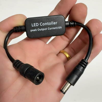 LED灯无线控制器6A 无配遥控器 6.7458晶振可能配433遥控 新的