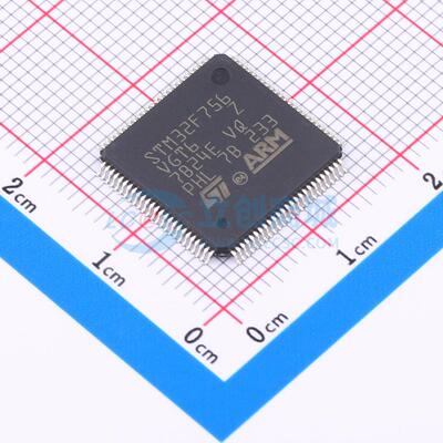 单片机(MCU/MPU/SOC) STM32F756VGT6 LQFP-100(14x14) 电子元器件