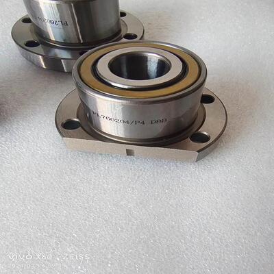 FL760204/P4DBB法兰式丝杠轴承 切边，圆盘 丝杠轴承 角接触球