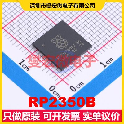 RP2350B QFN-80-EP(10x10) MCU/MPU/SOC微处理器控制器
