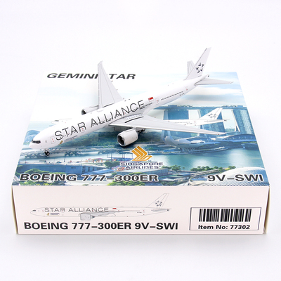 GS模型77302新加坡航空9V-SWI