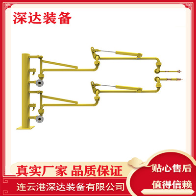深达液氯装车鹤管底部汽油柴油卸车鹤管品质保证量大从优