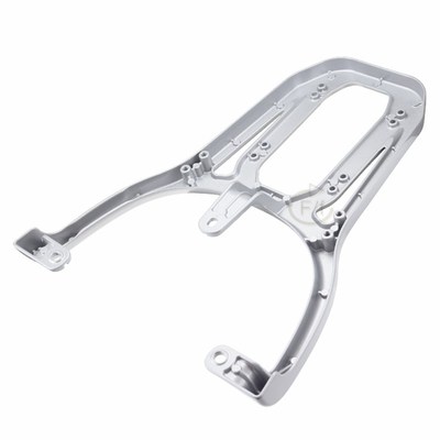 适用爱玛卫士AB51电动车尾架TDR3D240Z尾箱货架电瓶车铝合金尾翼