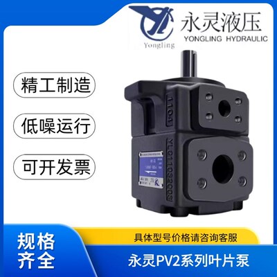 YLC/永灵液压f泵PV2R2-41F1 47 53 59 65 70 79 85 RAF1叶片泵油