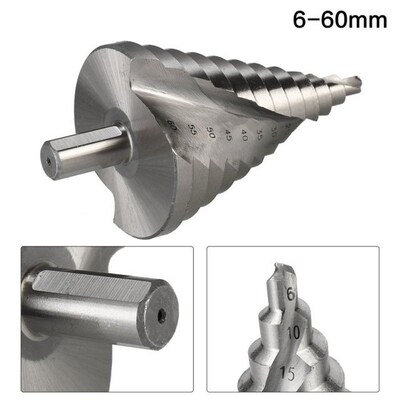 6-60MM Step Drill Pagoda Drill SpiraHl Multi-Function Twist