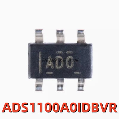 原装 ADS1100A0IDBVR 贴片SOT23-6 16位模拟数字转换器芯片
