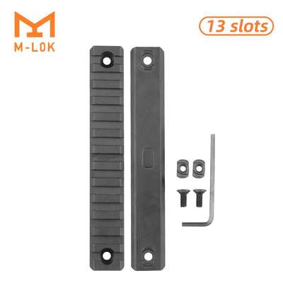 M-LOK13槽鱼骨条 13 slots导轨条 全金属导轨条 铝合金材质