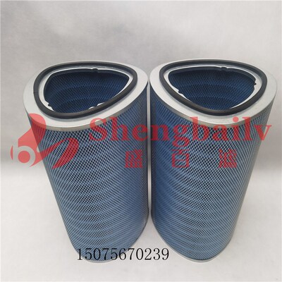 P034301-016-436 集尘器滤筒三角形L阻燃除尘滤芯P303040