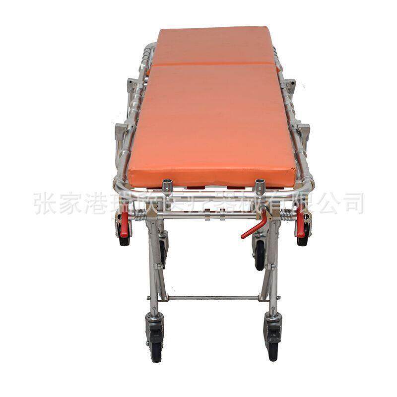 自动上车担架救护车急救担架铝合金担架床120担架推车医院用车