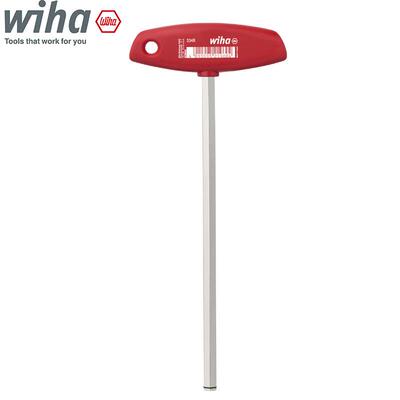 德国wiha威汉带卡簧T型内六角扳手进口加长334R手柄内六方工具